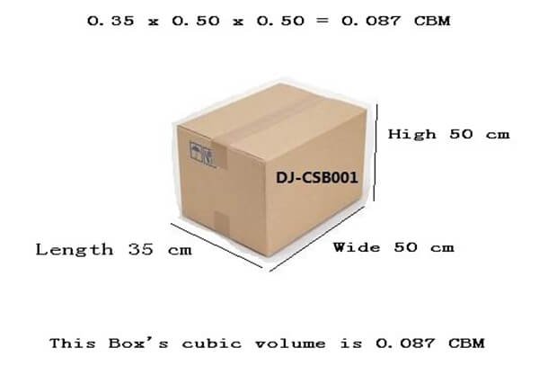 How to calculate cubic meter (CBM) – DJcargo